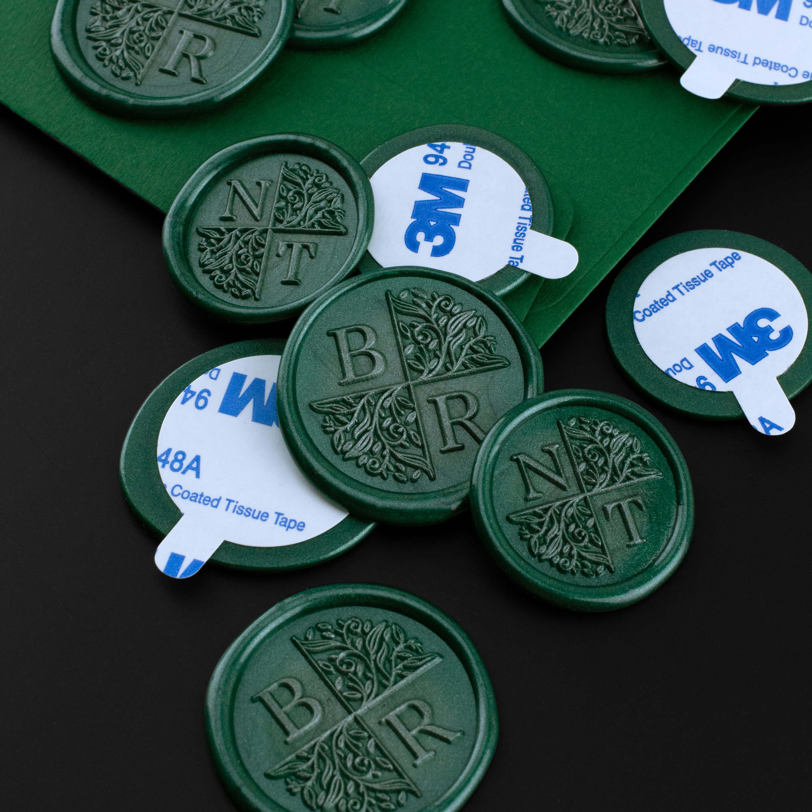 Wax Seal Stickers - Green Haus – Kustom Haus